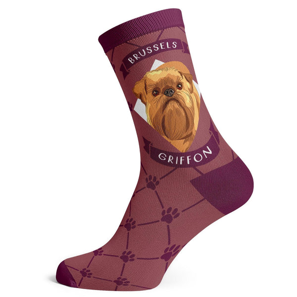 Brussels Griffon Socks - Cozy & Stylish Gift for Dog Lovers! – Socks To ...