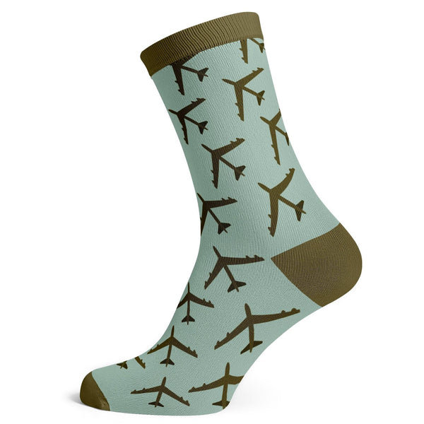 Fighter Planes Socks | Printed Socks | Socks To Be You