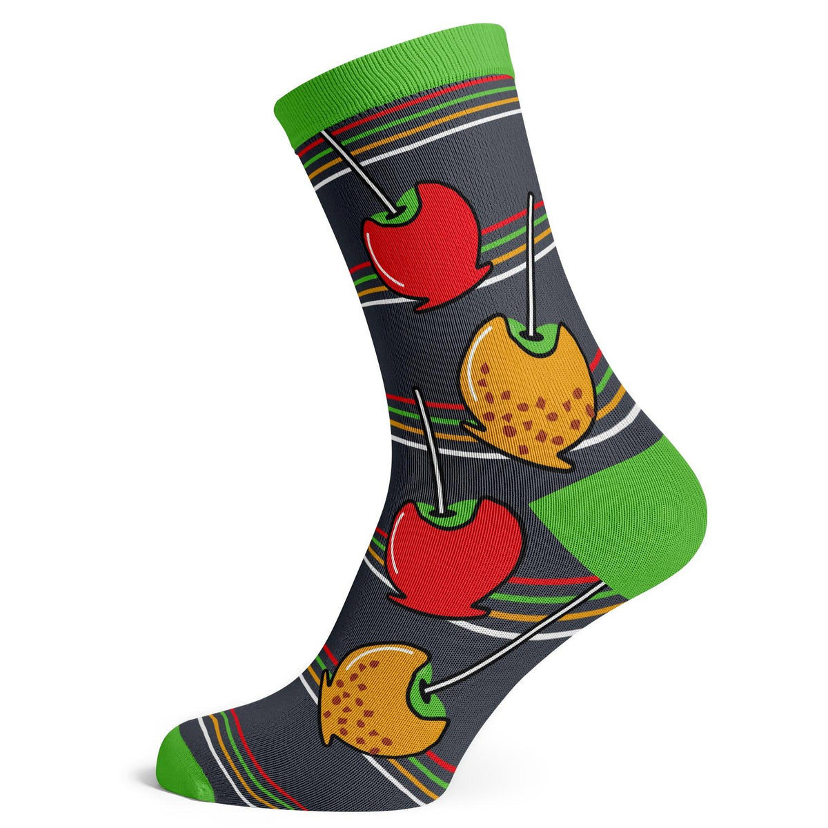 Caramel Apples Socks - Cozy Unisex Socks – Socks To Be You