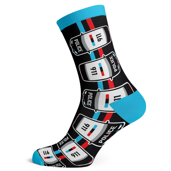 Police Socks - Premium Cotton Novelty Socks for Professionals | Shop ...
