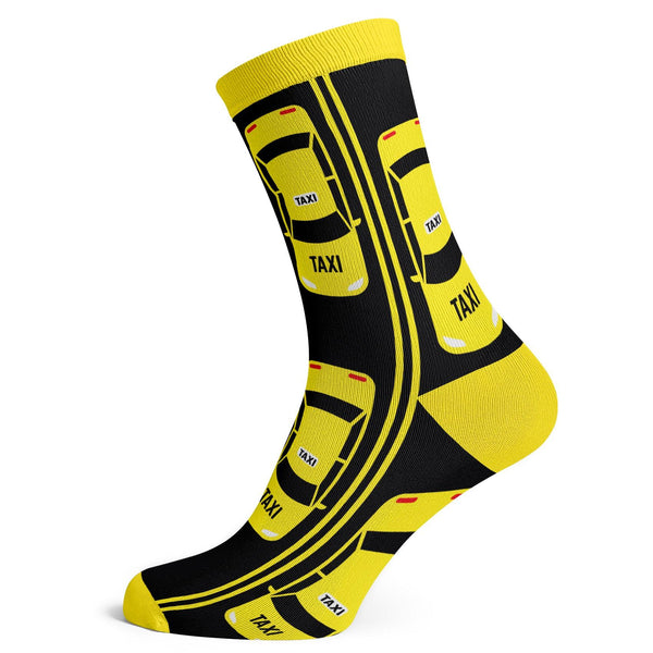 Taxi Driver Socks - Premium Cotton Novelty Socks for Professionals ...