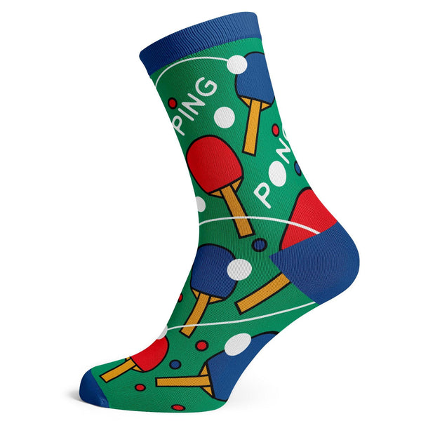 Ping Pong Socks - Premium Cotton Sports Socks | Fun & Comfortable ...